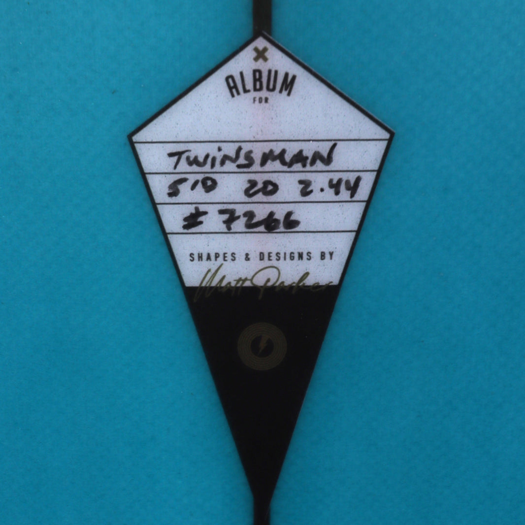 Album Surf Twinsman 6'0 x 20 ½ x 2 ½ Surfboard - Denim • BLEMISH ...