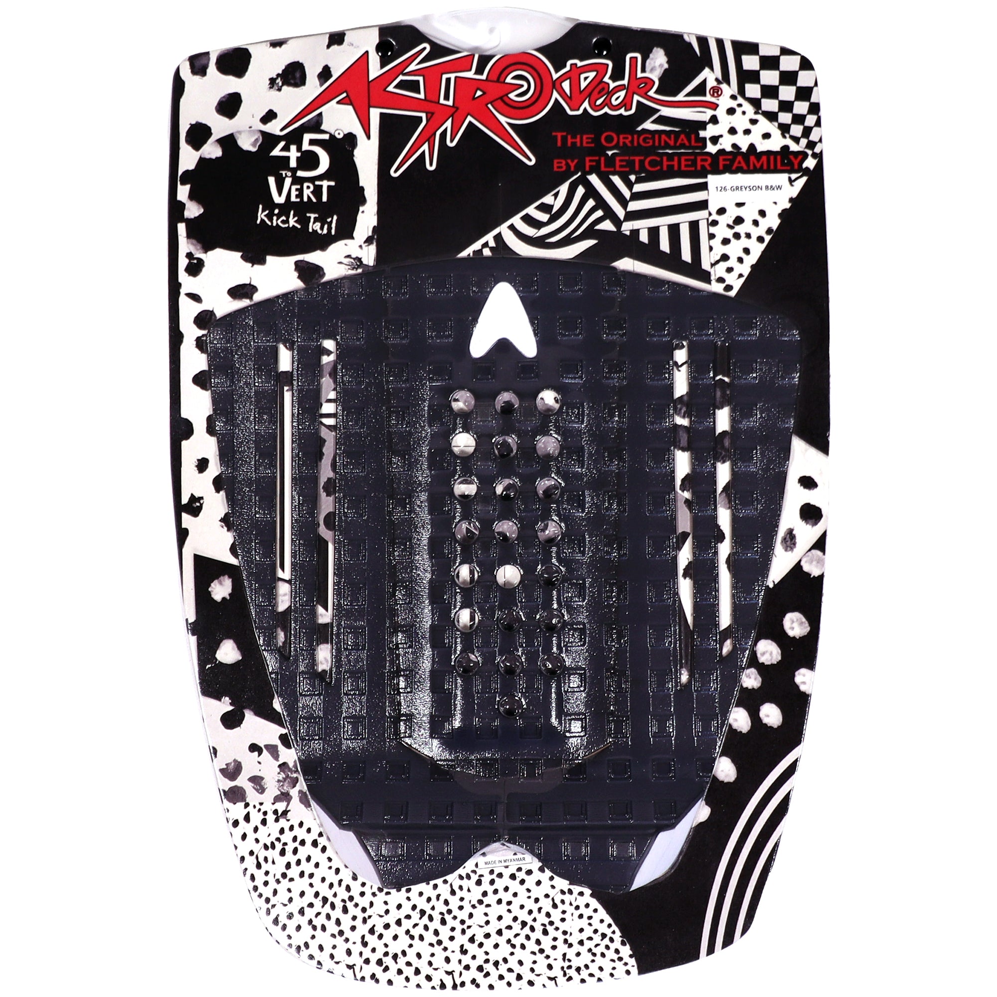 Astrodeck 126 Grayson 3-Piece Traction Pad – Cleanline Surf