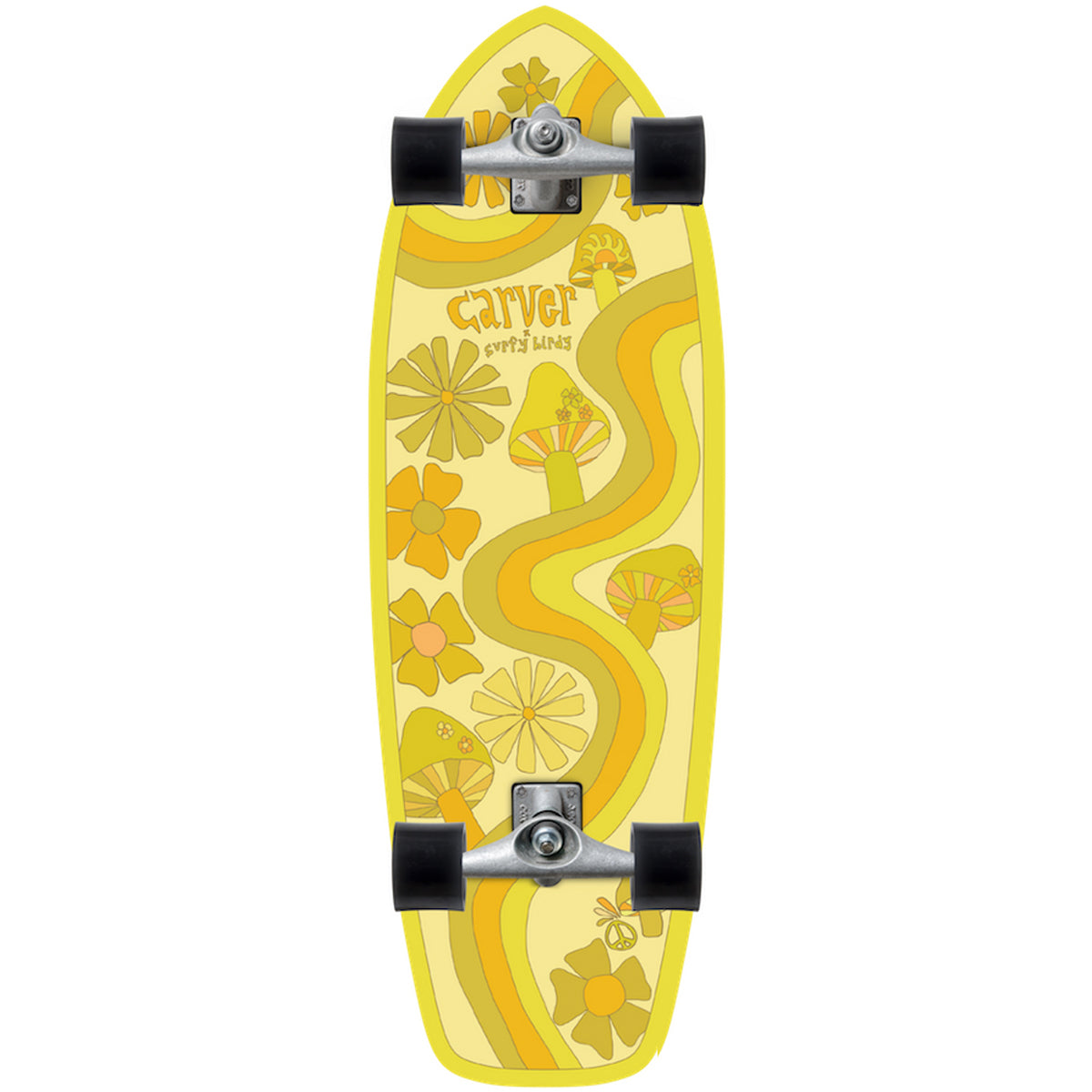 Carver Trippy Hippy CX Surfskate 30.25" Skateboard Complete – Cleanline ...