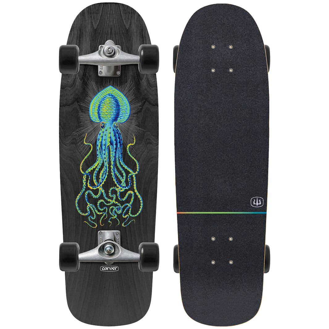 Carver Enigma C5 Raw 32" Surfskate Skateboard Complete – Cleanline Surf