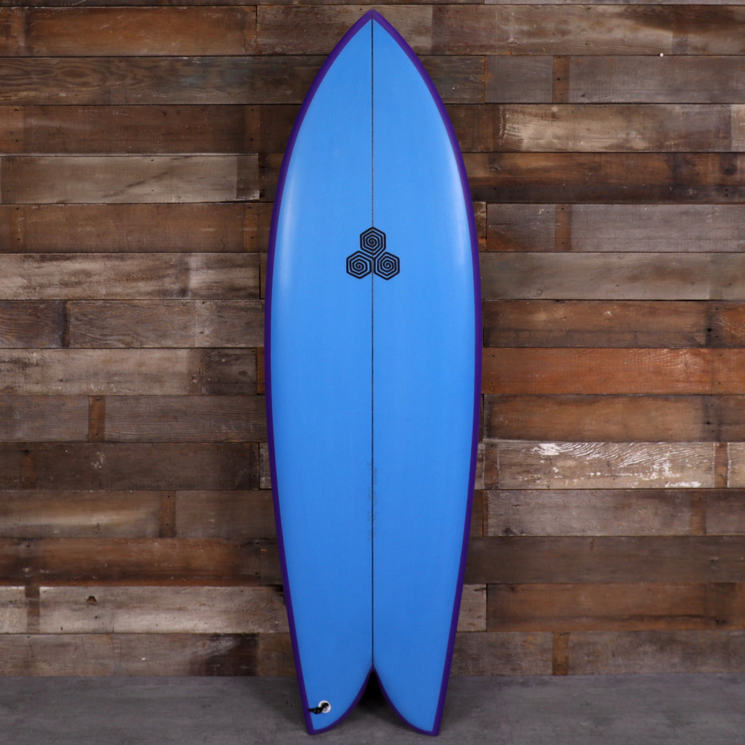 Channel Islands Feb's Fish 5'9 x 20 ⅞ x 2 ½ Surfboard - Blue/Purple ...