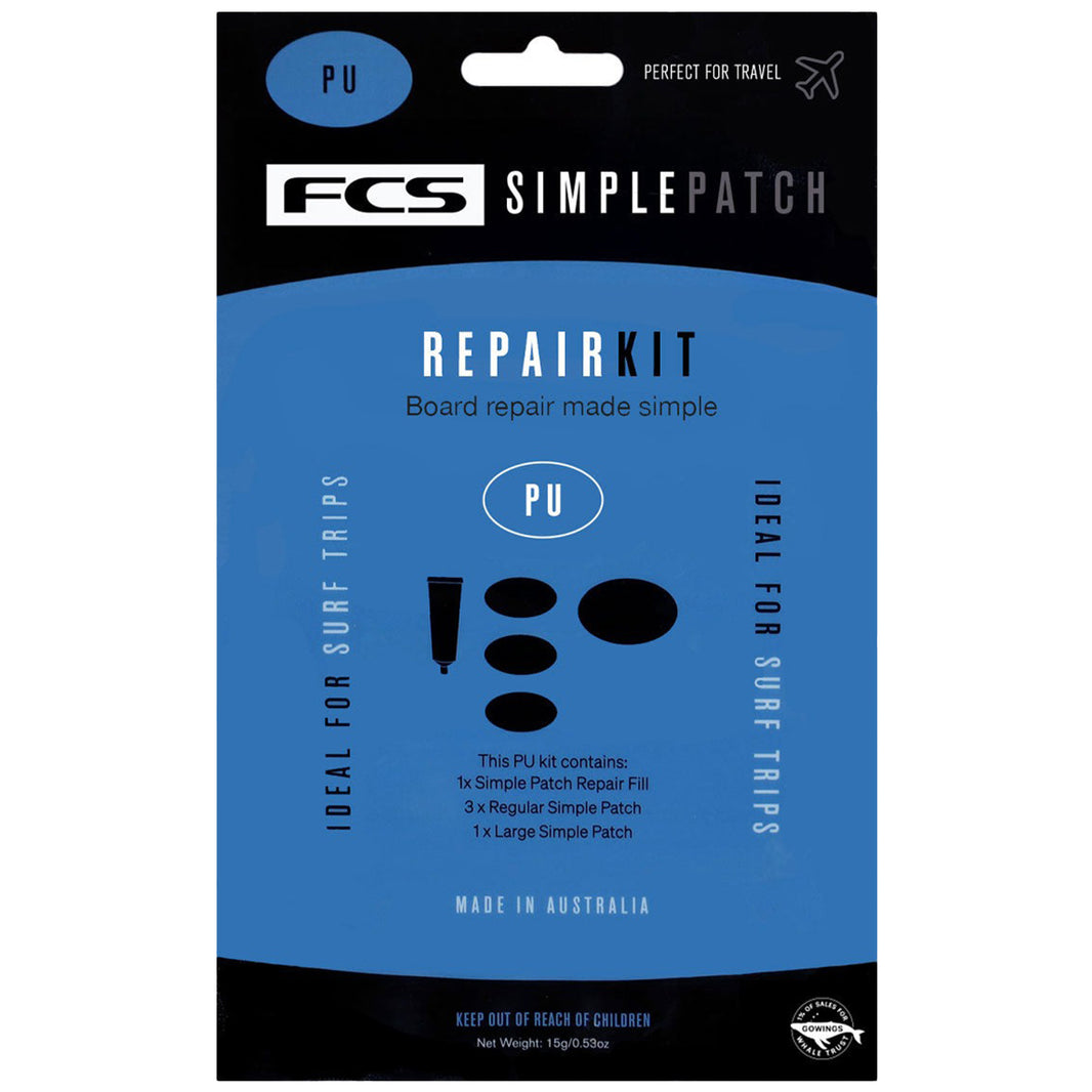 FCS PU Simple Patch Ding Repair Kit – Cleanline Surf