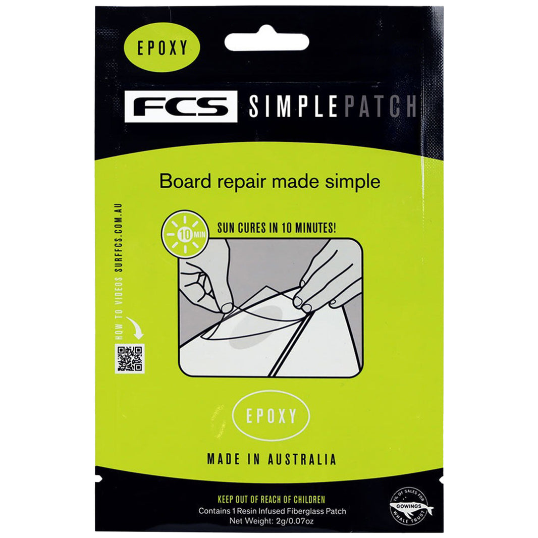 FCS Epoxy Simple Patch Ding Repair – Cleanline Surf
