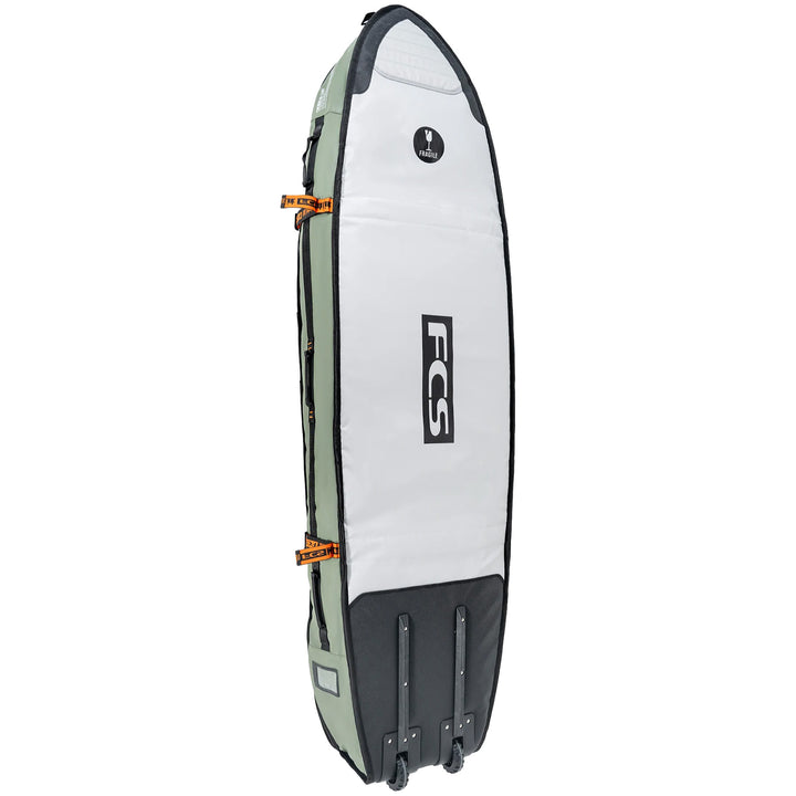 FCS Travel 3W Wheelie Cover 2-3 Shortboard/Fish Travel Surfboard Bag ...