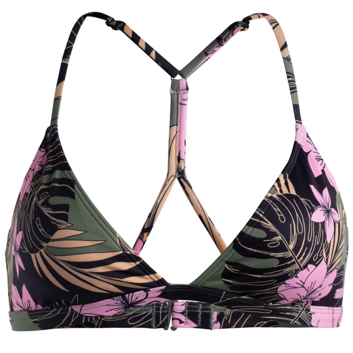 Roxy Women's Pro The Cut Back Fixed Triangle Bikini Top – Cleanline Surf