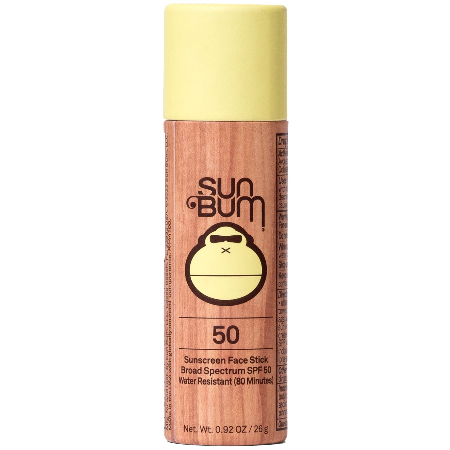Sun Bum Original Sunscreen Paper Tube Face Stick - SPF 50 – Cleanline Surf