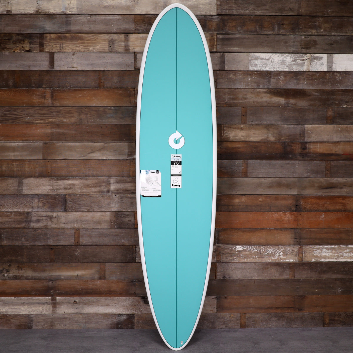 Torq Mod Fun TET 7'6 × 21 ½ × 2 ⅞ Surfboard - Turquoise – Cleanline Surf