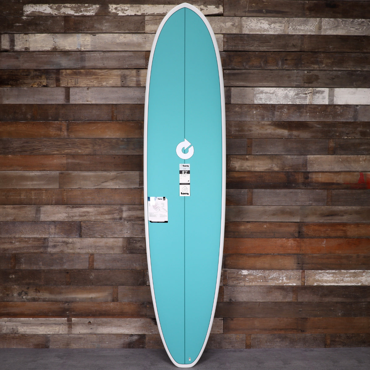 Torq Mod Fun V+ TET 8'2 × 22 ⅞ × 3 ¼ Surfboard - Turquoise – Cleanline Surf