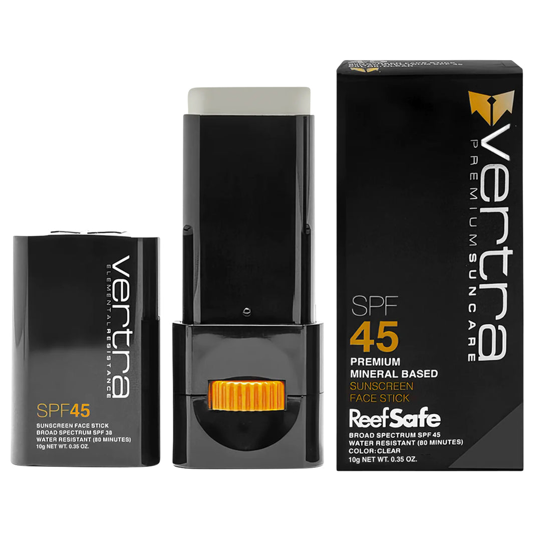 Vertra Invisible Sunscreen Face Stick - SPF 45 – Cleanline Surf
