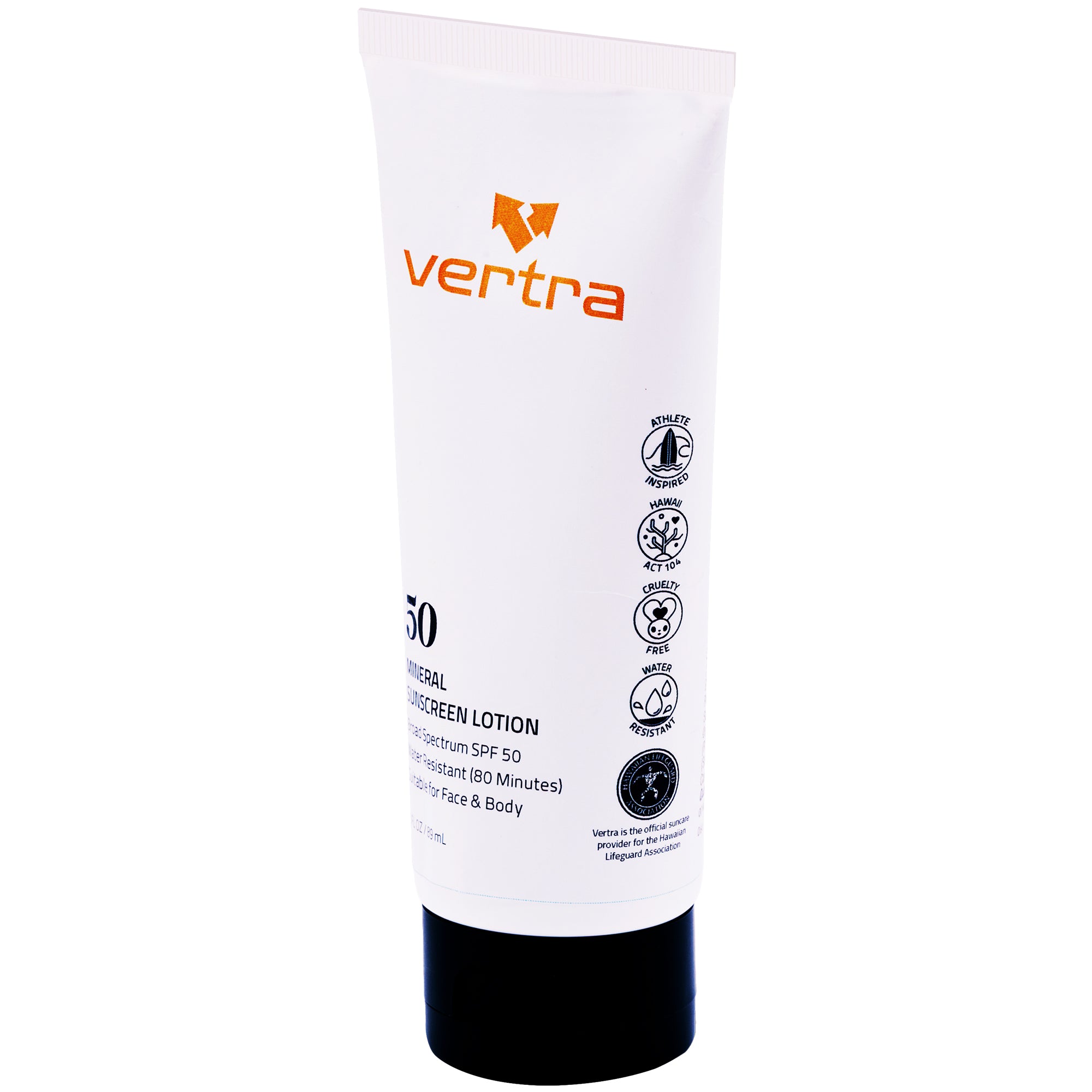 Vertra Mineral Sunscreen Lotion - SPF 50 – Cleanline Surf