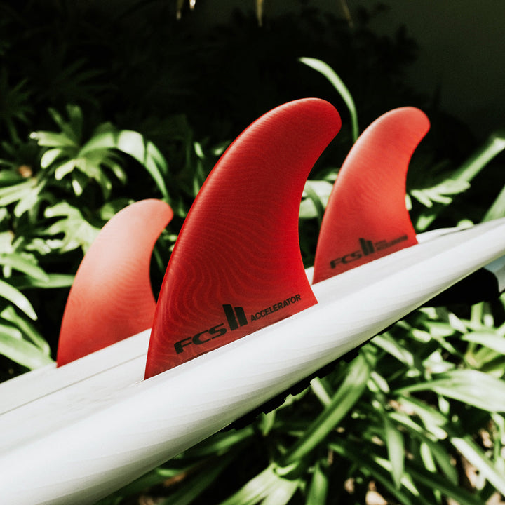 FCS II Accelerator Neo Glass Eco Tri Fin Set – Cleanline Surf