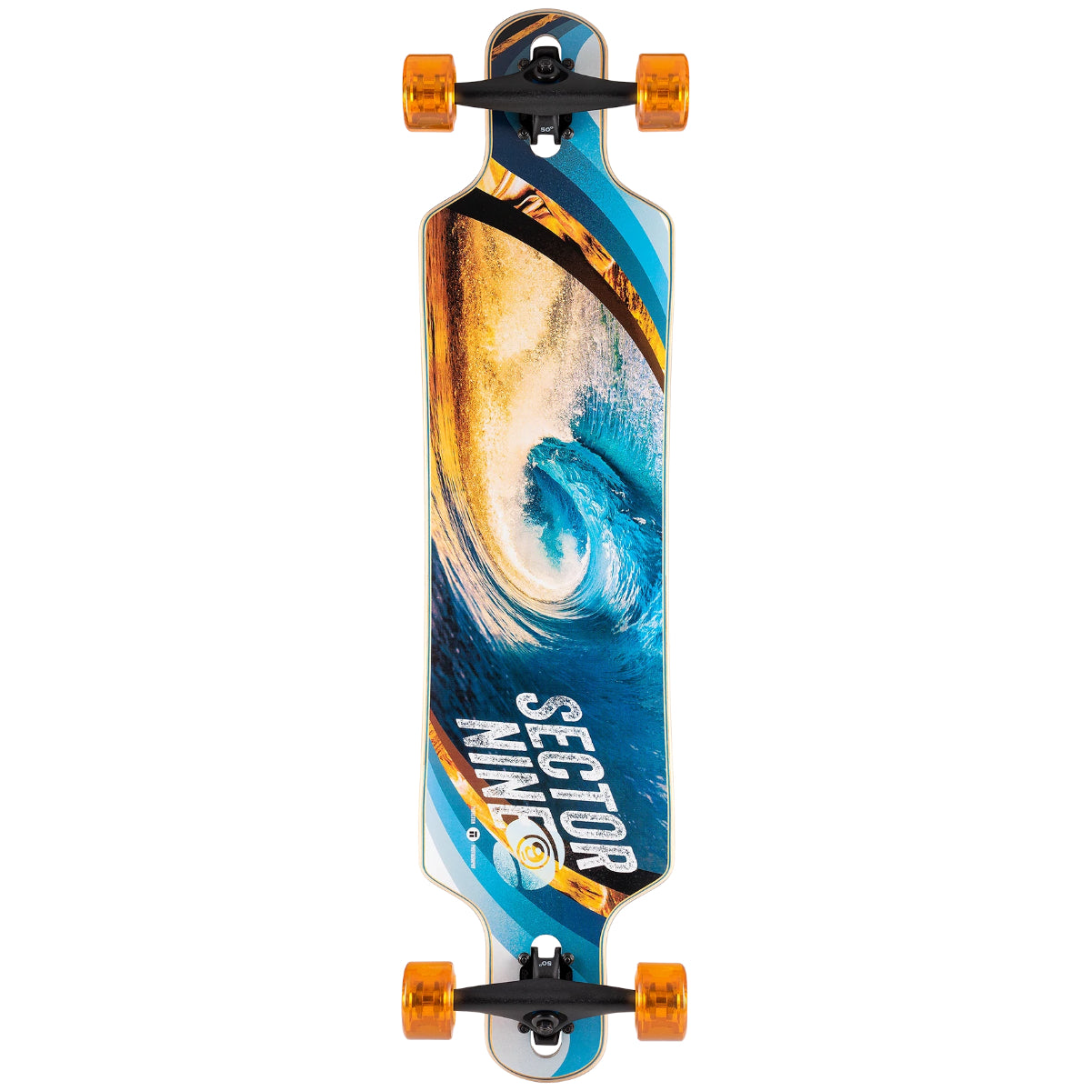 Sector 9 Meridian Swirl 40" Longboard Complete – Cleanline Surf