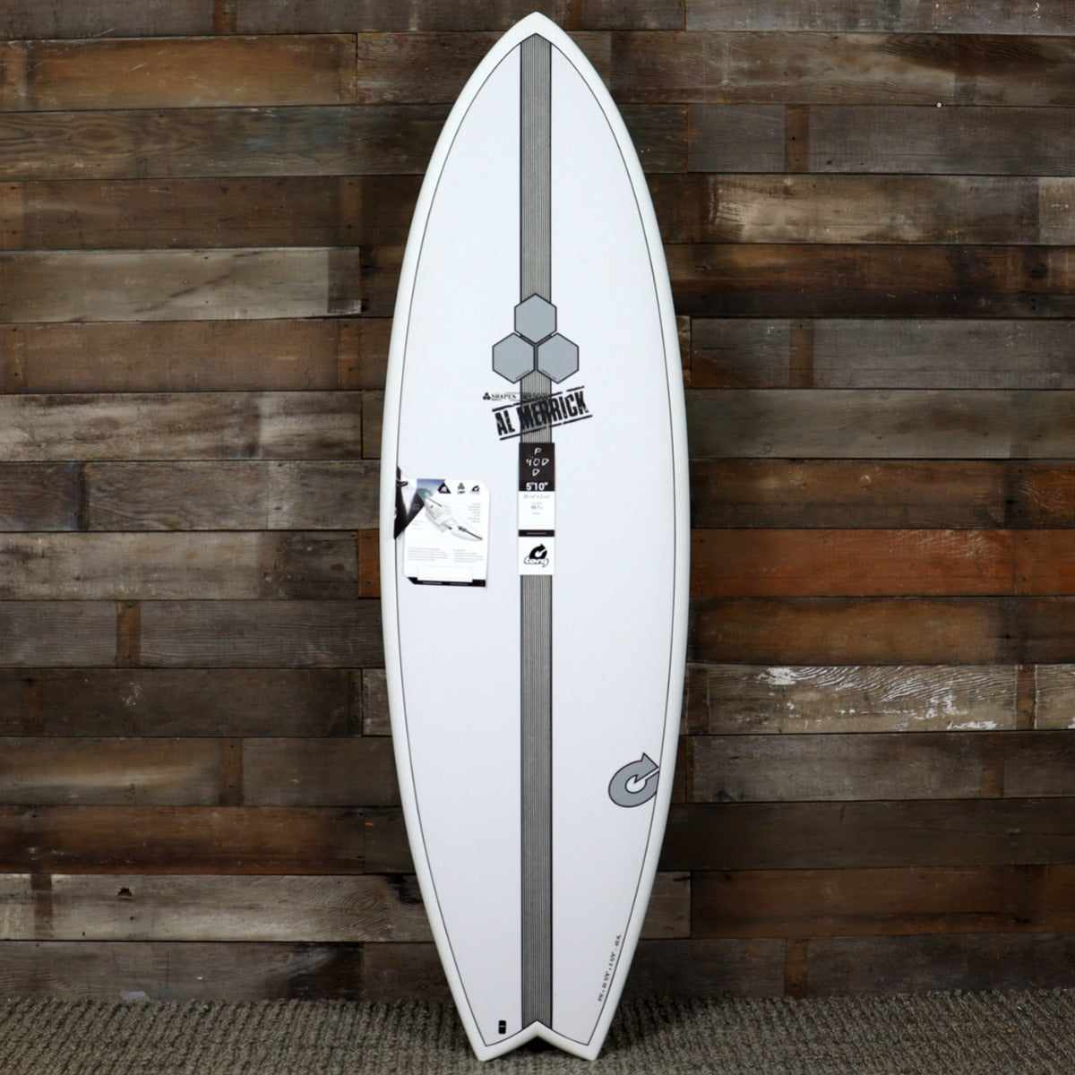 Torq CI Pod Mod 5'10 x 20 ⅞ x 2 ⅝ Surfboard - White – Cleanline Surf
